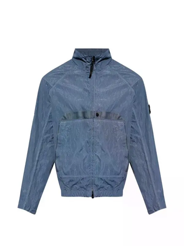 Stone Island Logo-patch Zip-up Jacket