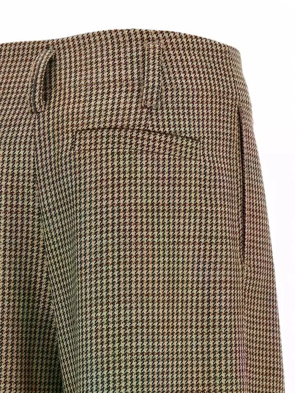 Brunello Cucinelli Check-pattern Tailored Trousers