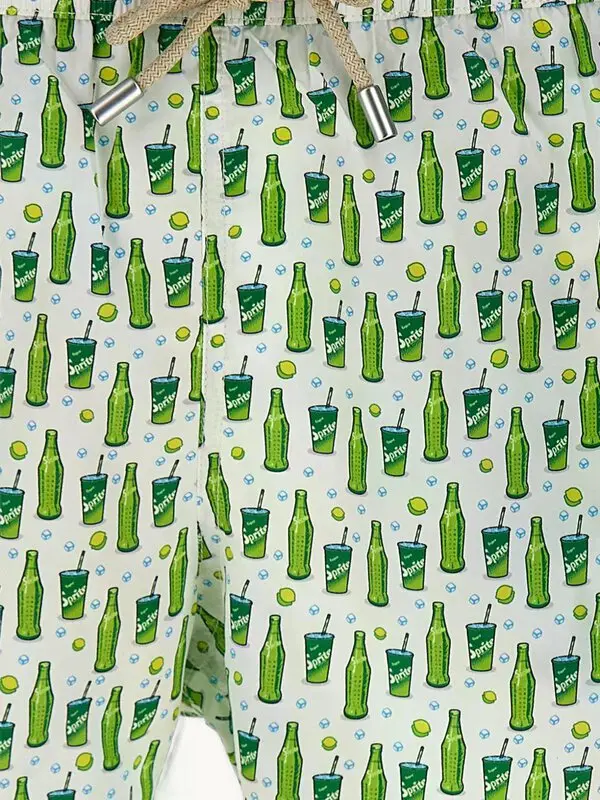 MC2 SAINT BARTH Graphic-print Swim Shorts