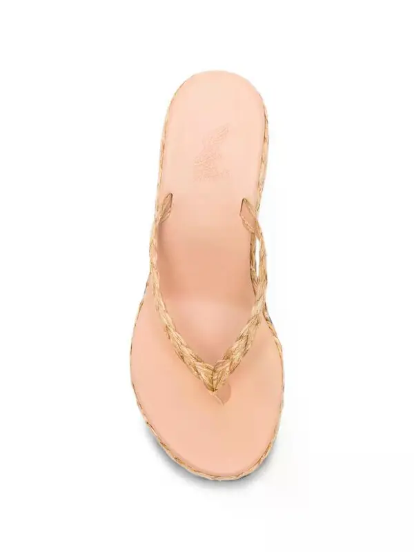 ANCIENT GREEK SANDALS Etheria Braided Wedge Sandals