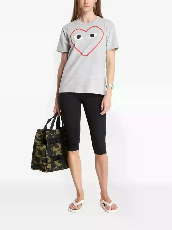 Play Comme Des Garcon Heart Print T-shirt