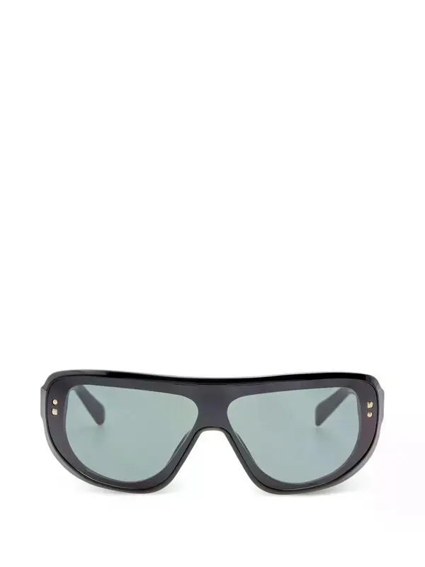 Jacquemus Geometric Frame Sunglasses - Black