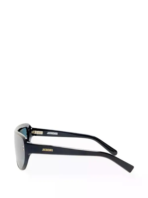 Jacquemus Geometric Frame Sunglasses