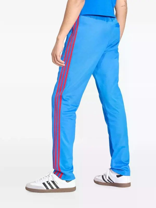Adidas Logo-embroidered Side-stripe Track Pants