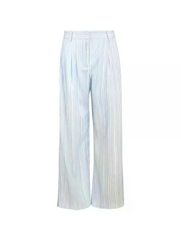 Simkhai Grace Striped Trousers - White