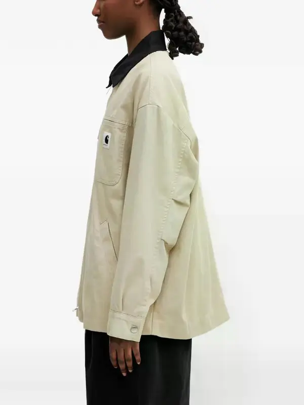 Carhartt Work In Progress Dana Logo-patch Zip-up Jacket