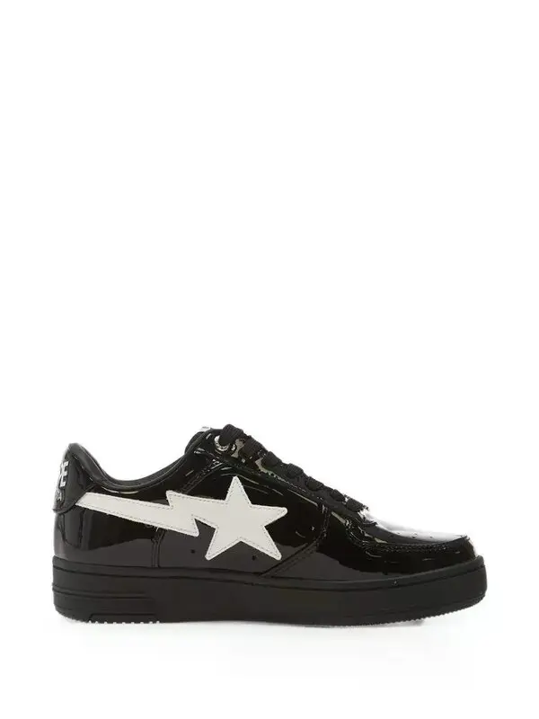 A BATHING APE Sta Patent Leather Sneakers