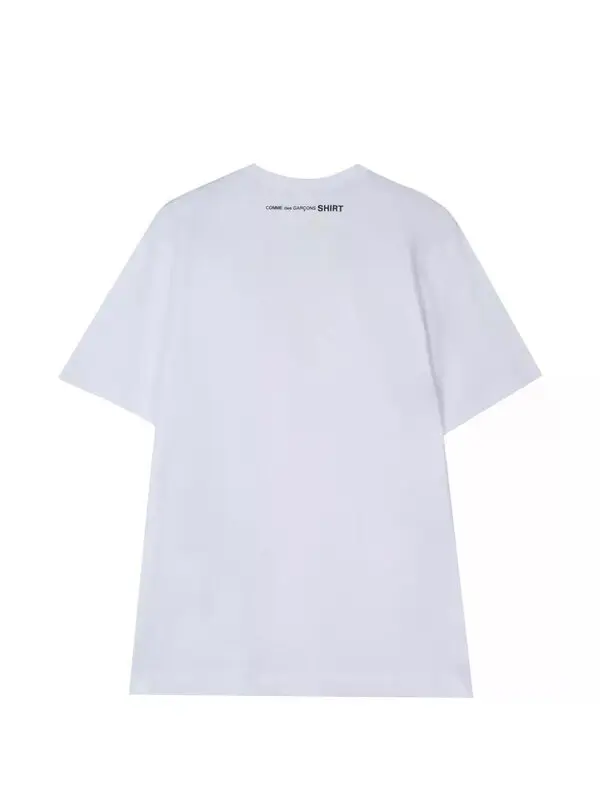 Comme Des Garçons Graphic-print T-shirt - White