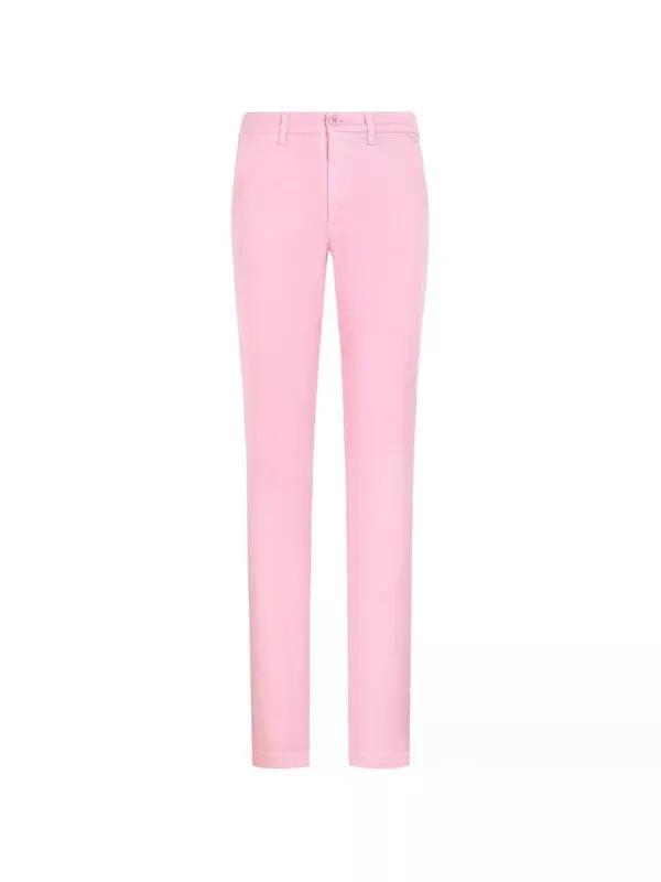 Roberto Cavalli Slim-fit Cotton Trousers