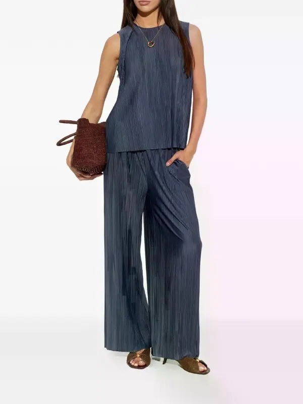 SAMSOE SAMSOE Palazzo Pants - Blue