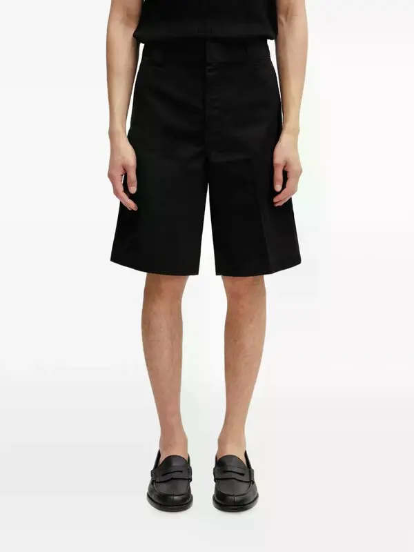 Carhartt Work In Progress Craft Logo Patch Shorts - Black