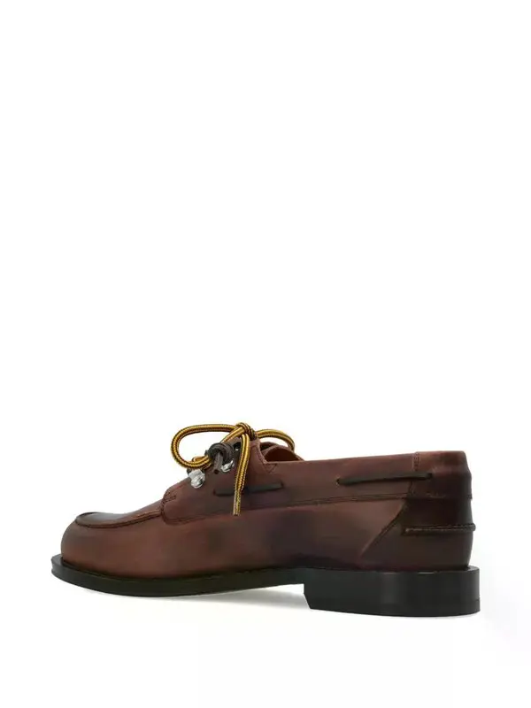 Dsquared2 Cottage Leather Boat Shoes