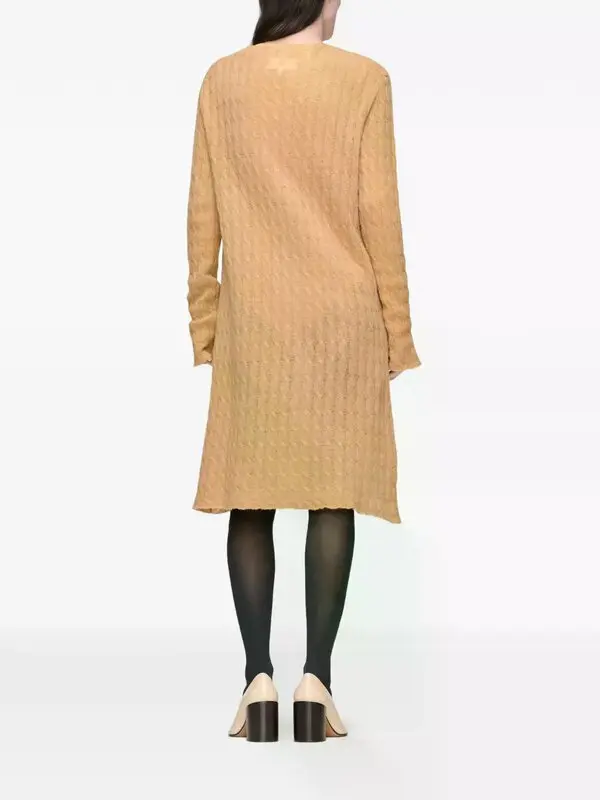 MAISON MARGIELA Cable-stitch Knitted Dress