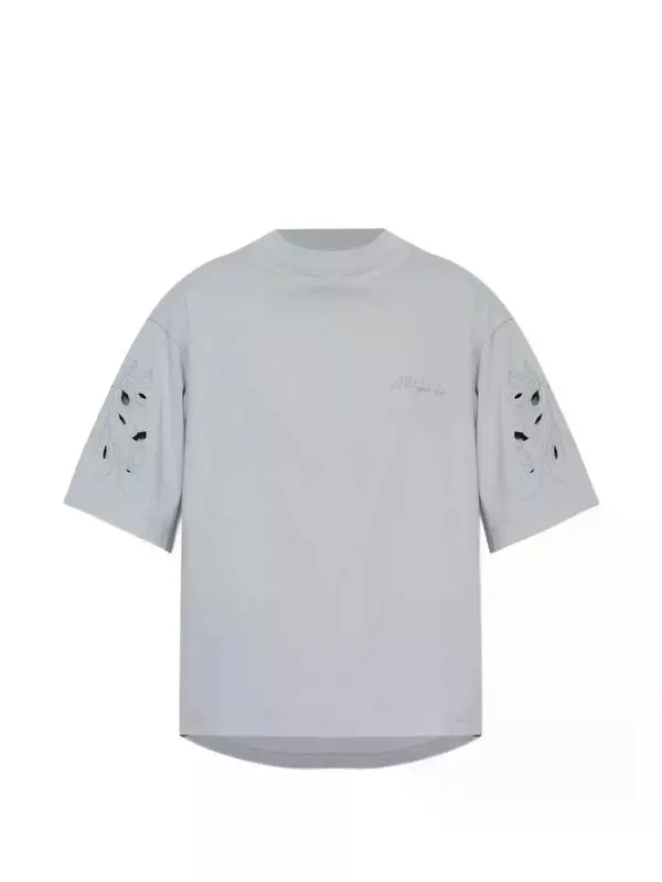 ALLSAINTS Lola Amelie Embroidered T-shirt - Blue