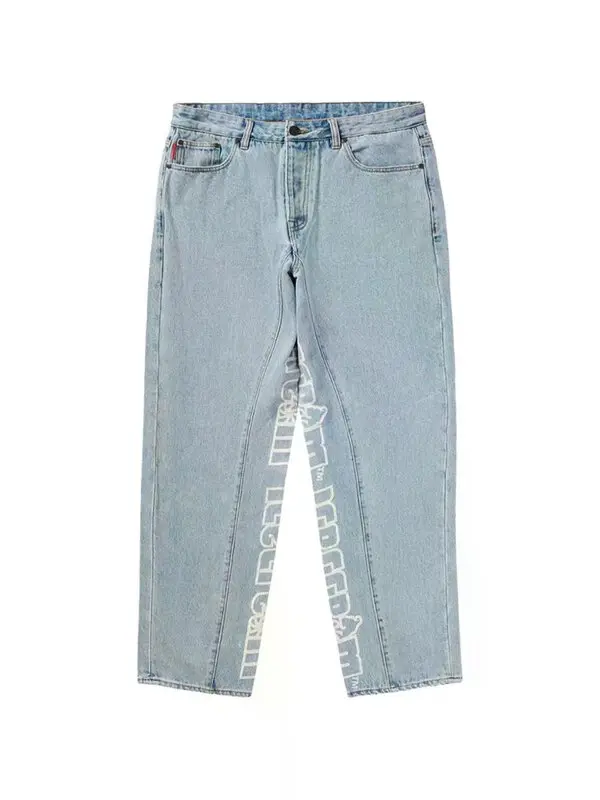 ICECREAM Diner Vanilla Logo-print Jeans - Blue