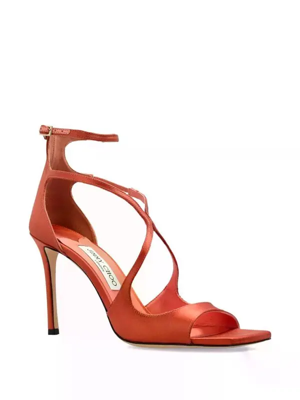 JIMMY CHOO Azia 95 Strappy Sandals