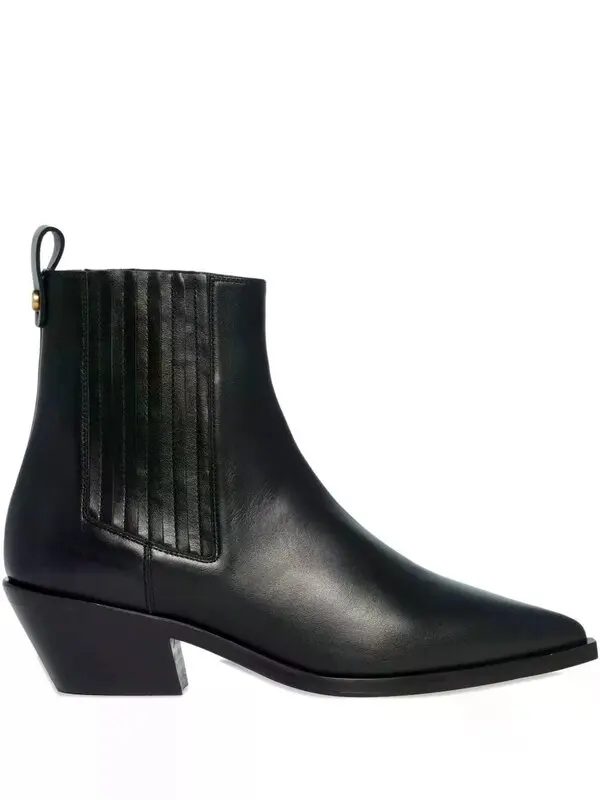 Roberto Festa Aurea Elastic Leather Boots - Black