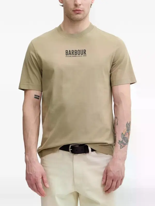Barbour Morden Logo-print T-shirt - Green