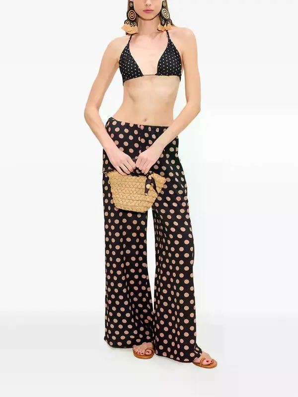 SIMONMILLER Polka-dot Bikini Top