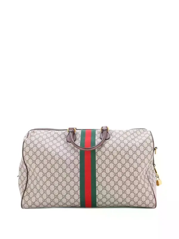 Gucci Ophidia Carry-on Duffle Bag - Brown