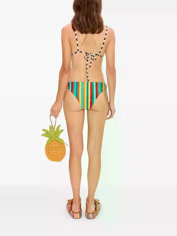 SIMONMILLER Striped Bikini Top