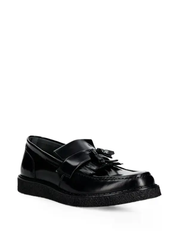 Fred Perry X George Cox Leather Loafers