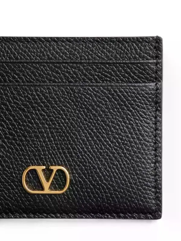 Valentino Garavani Vlogo Grain Leather Cardholder