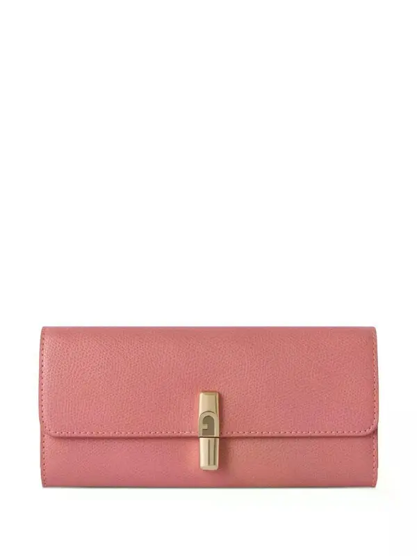 Furla Iride Leather Wallet - Pink