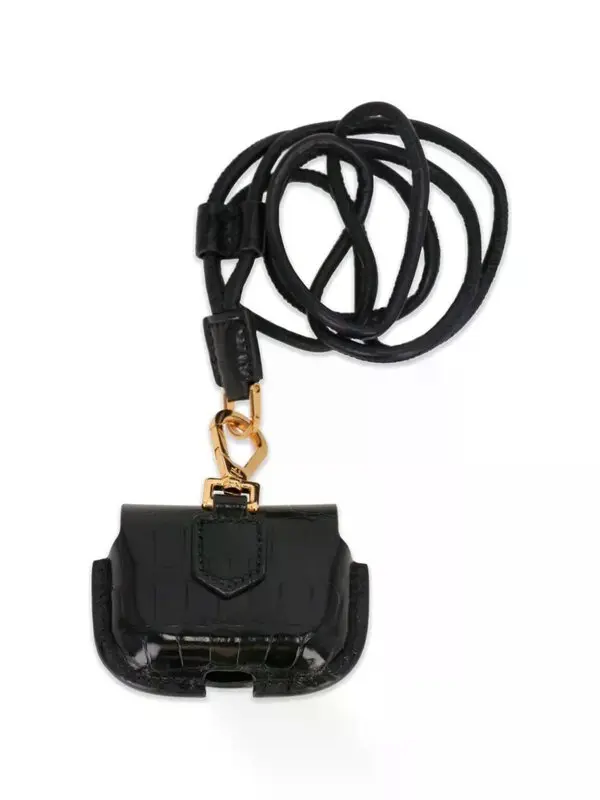 TOM FORD Crocodile-effect Leather Airpods Case