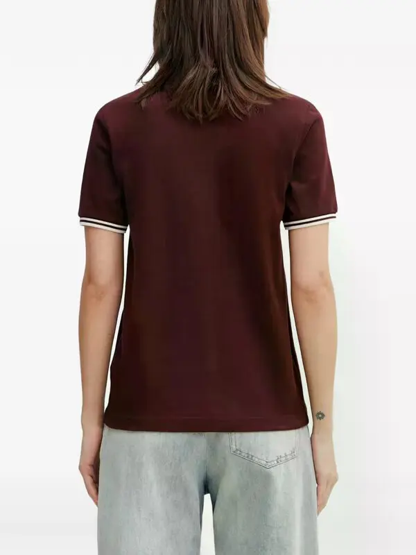 Fred Perry Tipped Piqué Polo Shirt