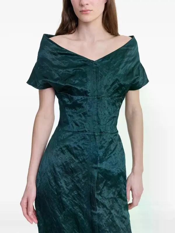 FFORME Kaley Crinkled-finish Dress