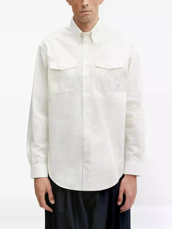 Drole De Monsieur Check-pattern Button-down Shirt