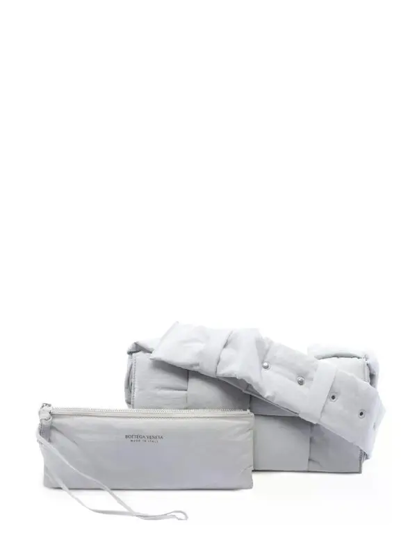 Bottega Veneta Padded Tech Cassette Shoulder Bag - Grey