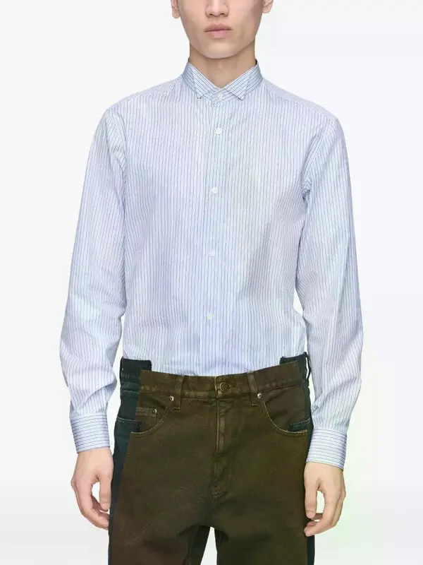 MAISON MARGIELA Stripe-pattern Poplin Shirt
