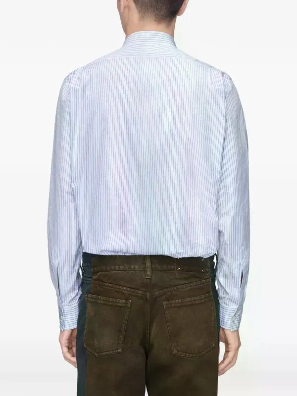 MAISON MARGIELA Stripe-pattern Poplin Shirt
