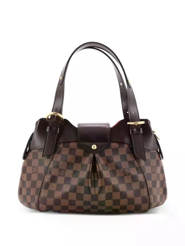 LOUIS VUITTON Sistina Handbag Damier Pm Shoulder Bag - Brown
