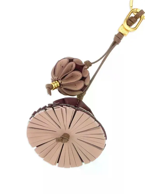 GIANNI CHIARINI Flower Ball Pleated Keyring