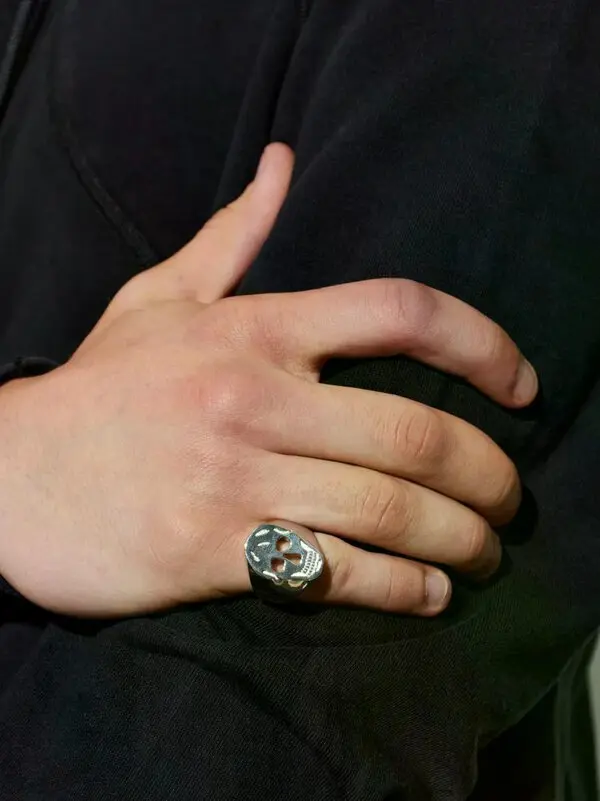 Alexander McQueen Skull Signet Ring