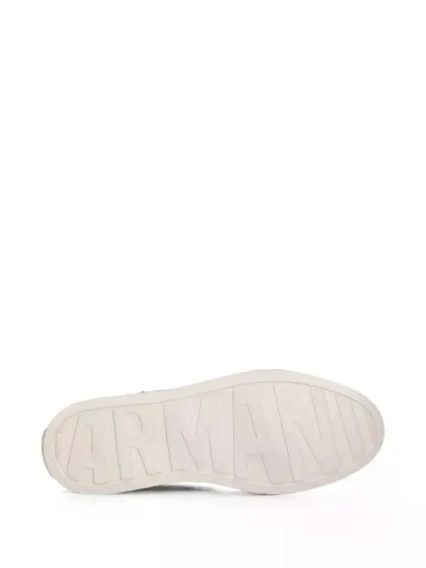 Armani Exchange Logo-print Panelled Sneakers