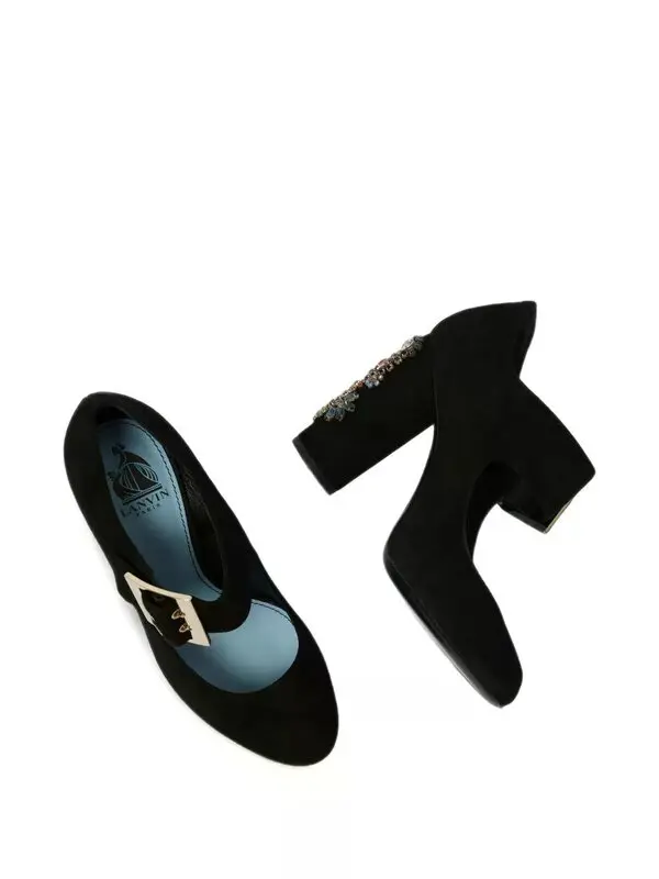 LANVIN Embellished Mary Jane Pumps