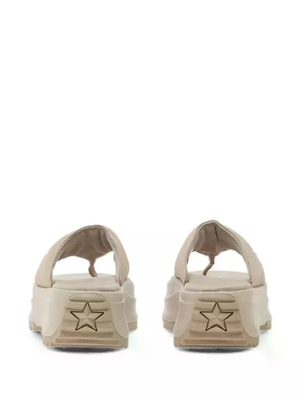 CONVERSE Run Star Suede Platform Sandals
