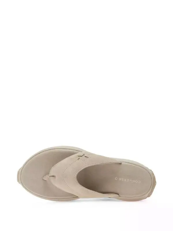 CONVERSE Run Star Suede Platform Sandals