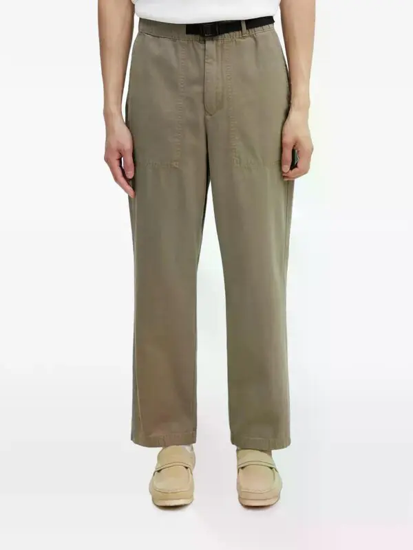 Barbour Grendle Belted Trousers - Green