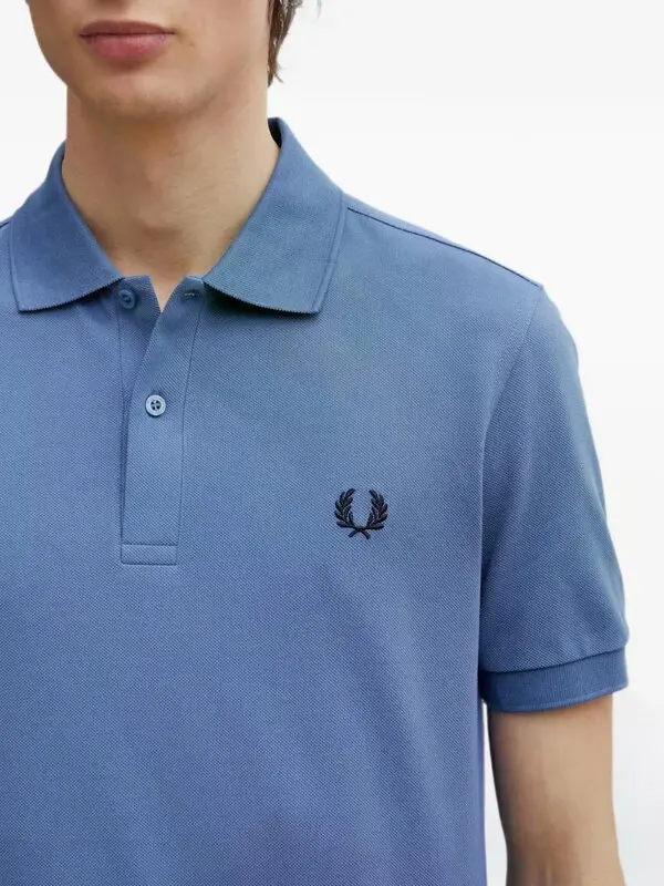 Fred Perry Embroidered-logo Polo Shirt