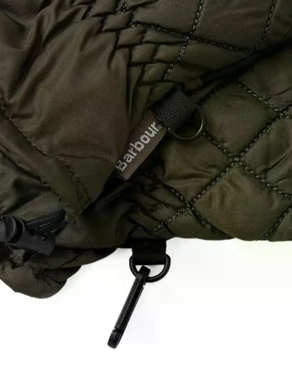 Barbour Quilted Drawstring Gloves