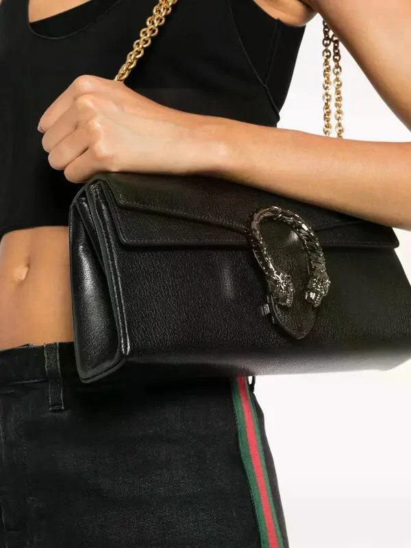 Gucci Dionysus Leather Shoulder Bag