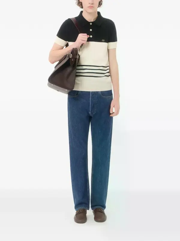 Valentino Garavani Wool Polo Shirt With Vlogo
