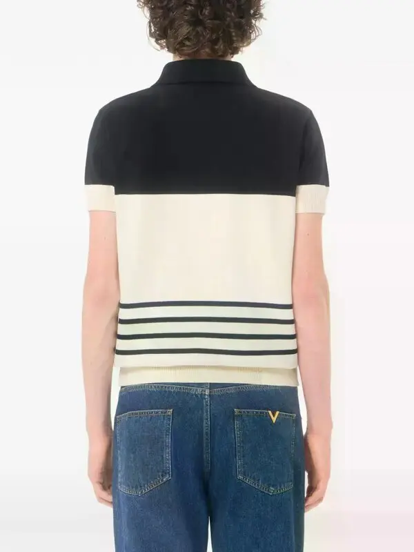 Valentino Garavani Wool Polo Shirt With Vlogo
