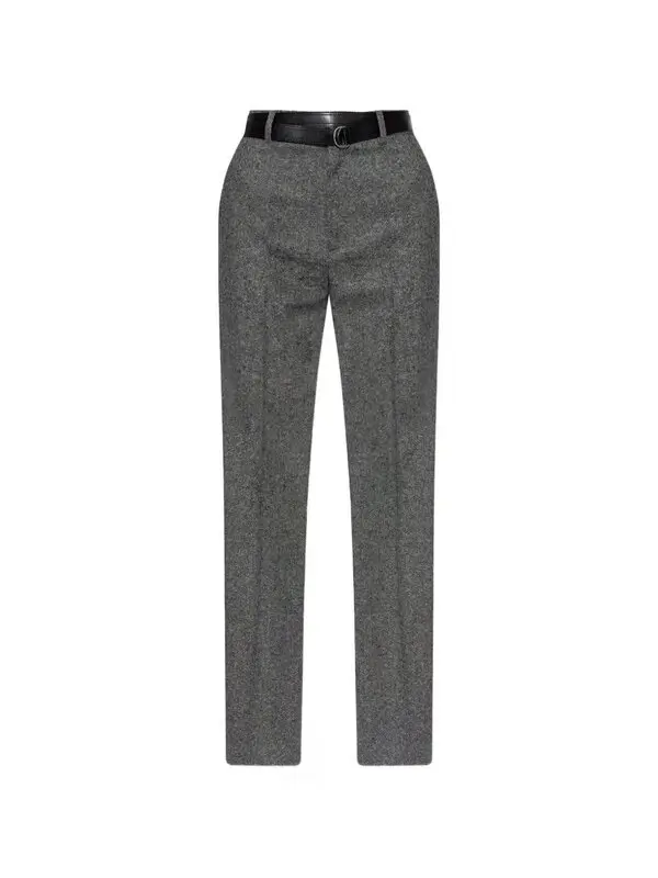 MAISON MARGIELA Belted Trousers - Grey