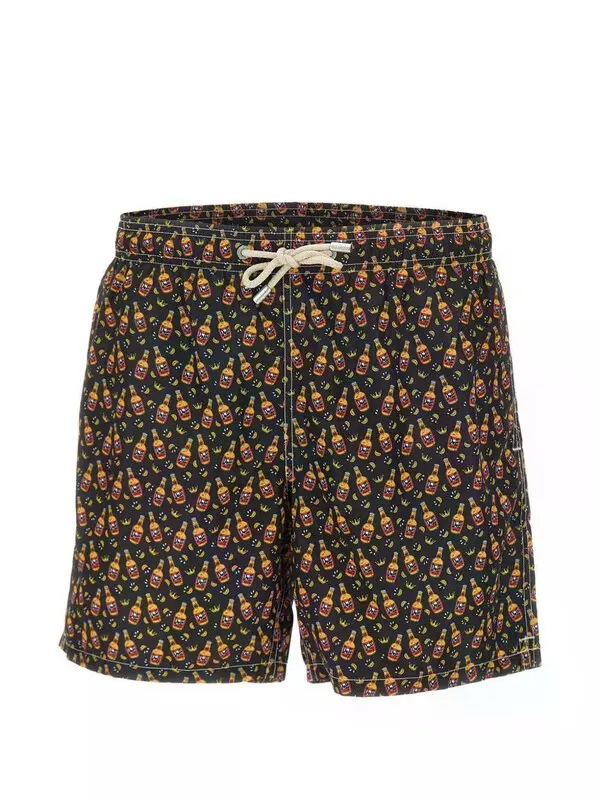 MC2 SAINT BARTH Micro-fantasy Swim Shorts